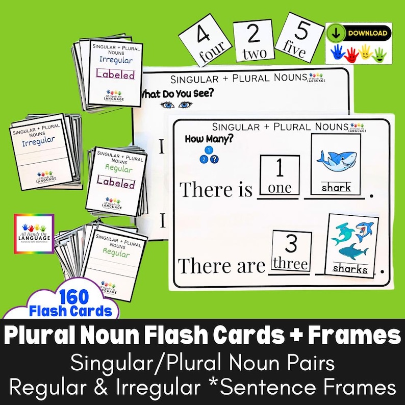 Autism Language Activities Bundle: Pronouns, Verbs, Prepositions & More ...