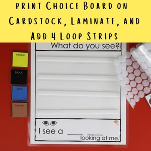 Brown Bear, Brown Bear Story Companion, Colors and Animals on a Choice ...