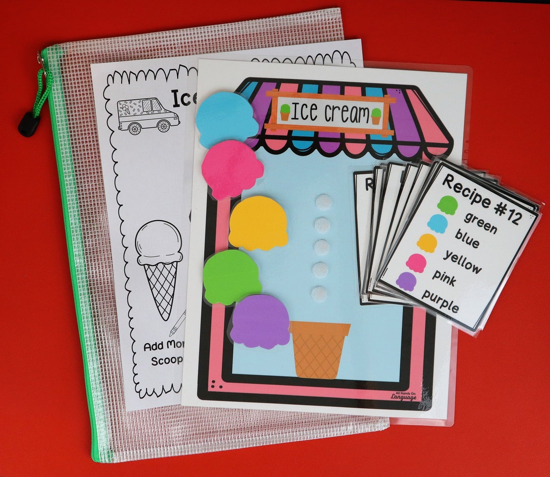 Build an Ice Cream From a Recipe! 2 to 5 Step Directions With Picture ...