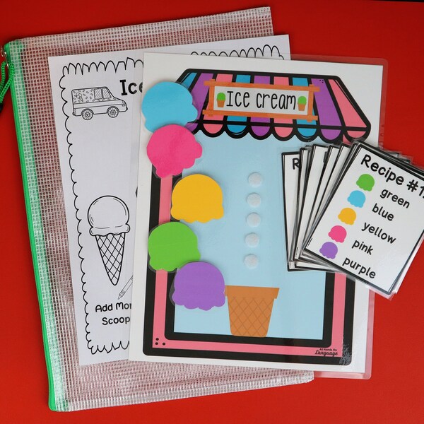 Ice Cream Printable - Etsy