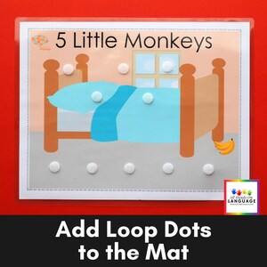 Five Little Monkeys Jumping on the Bed Companion Activity Sheet ...
