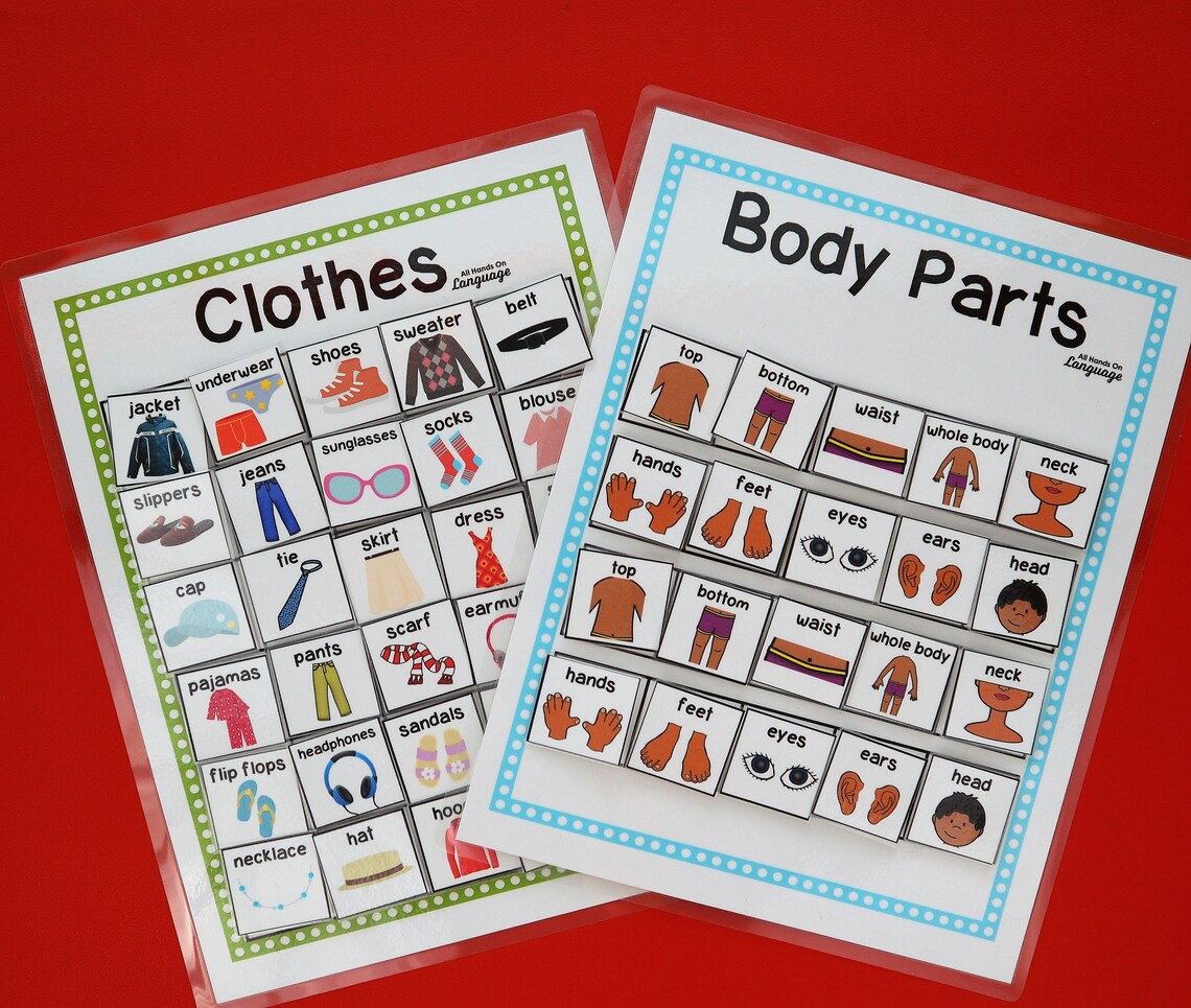 Clothes and My Body Interactive Book Set Darker Skin Male 30 - Etsy