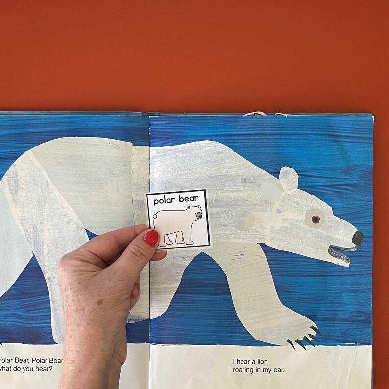 Polar Bear Story Pictures: Autism Learning Tool (printable PDF) - Etsy