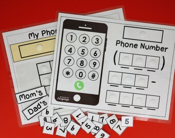 Names Phone Numbers - Etsy