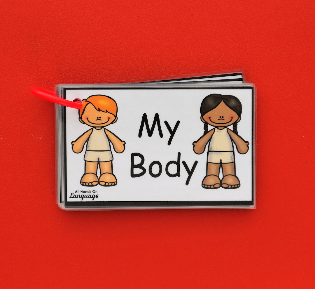 My Body Flashcard Set, 26 Body Parts, Language + Academic Activity ...
