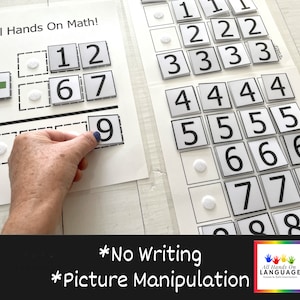 All Hands on Math Interactive Activity Board: 40 Number Cards + Add ...