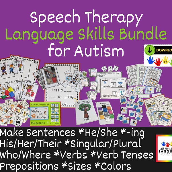 Speech Therapy - Etsy