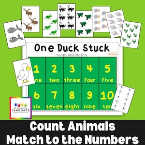 One Duck Stuck Story Companion: Activities to Sequence, Retell, Count ...