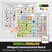 Bilingual Bengali English Communication Board: AAC, ESL (PDF Printable ...