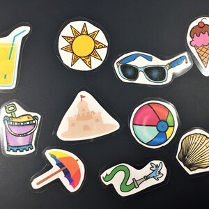 Big Medium and Small Sorting Set, Summer Themed, Sort the Summer ...