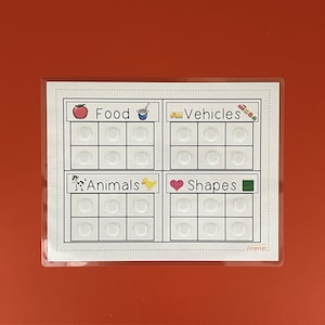 Category Sort Activity, 4 Categories-24 Pictures, Food, Animals ...