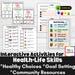 Special Education Health Life Skills Unit: Healthy Choices & Goal ...