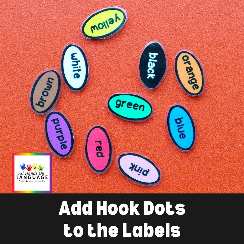 Crayon Colors Matching Activity: Autism & Speech Therapy (PDF Printable ...
