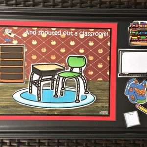 Old Lady Who Swallowed a Desk Story Companion: Speech Therapy ...