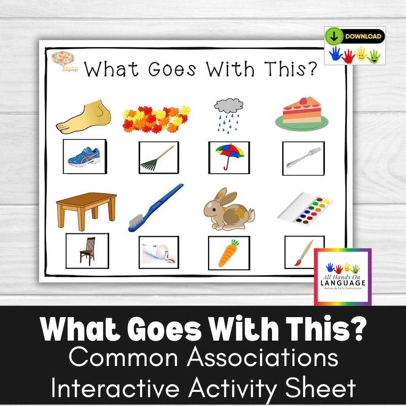 Activity Book Pdf Autism - Etsy