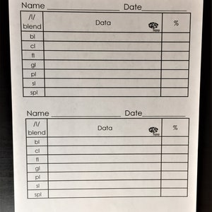 Articulation Stories, Initial L L Blends /l/ /bl,cl,fl,gl,pl,sl,spl/ 4 ...
