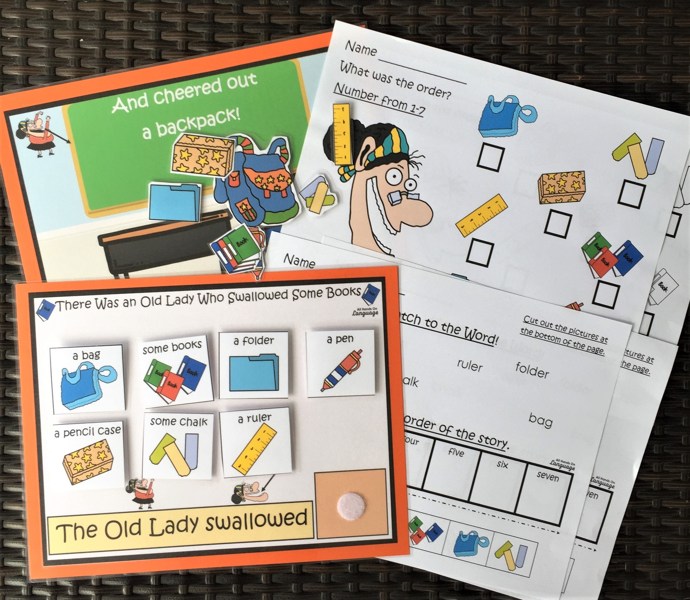 Sentence Formulation Sequencing Easter Speech Language Autism Matching ...