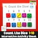 Dice Numbers 1-10 Count and Match Activity (PDF Printable) - Etsy