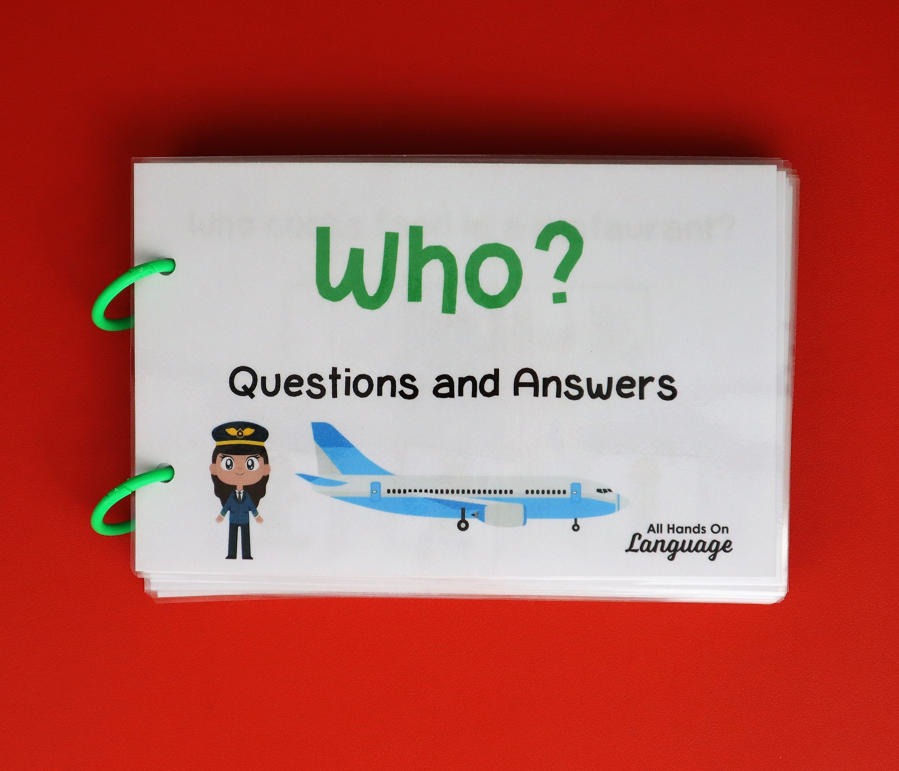 WH Question Comprehension Books Bundle: Speech Therapy (PDF Printable ...