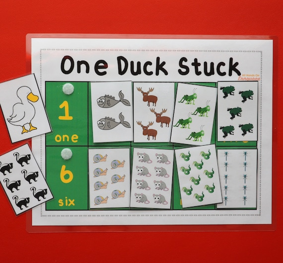 One Duck Stuck Printables