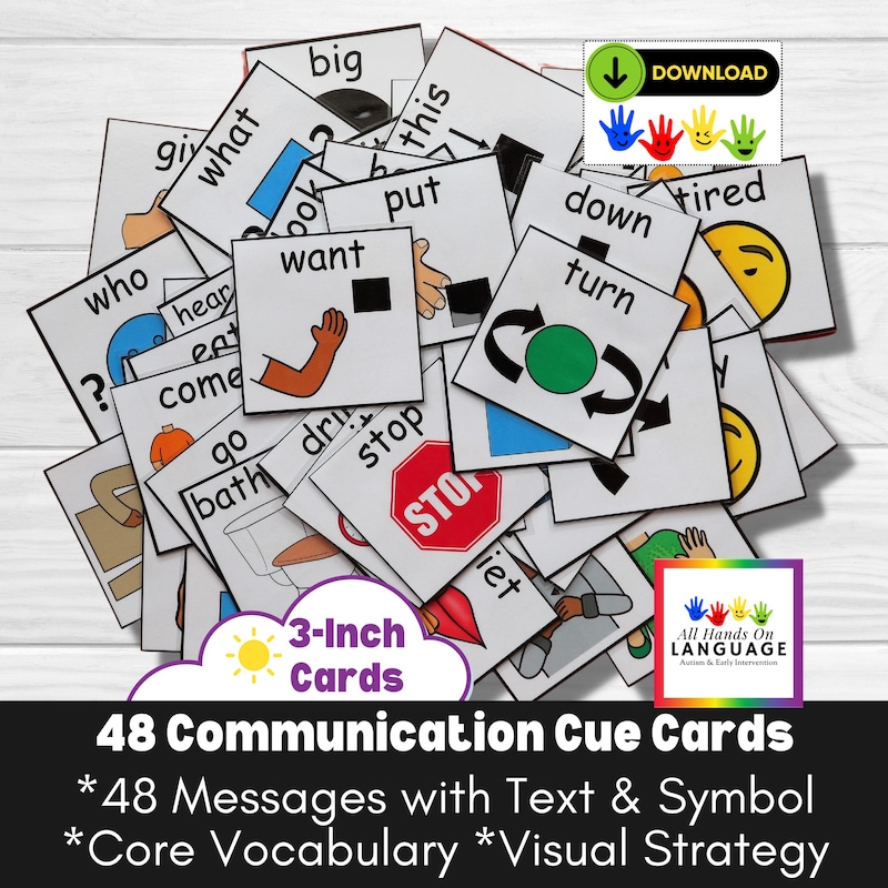 Vocabulary Cards - Etsy