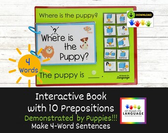 Categories Printable Speech Therapy Language Activities - Etsy