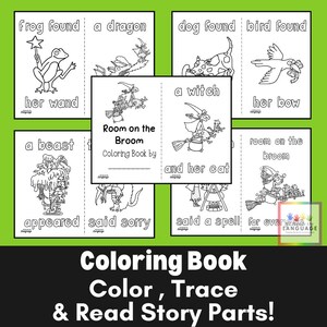 Room on the Broom Story Companion Set: Sequencing, Sentence Building ...