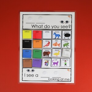 Brown Bear, Brown Bear Story Companion, Colors and Animals on a Choice ...