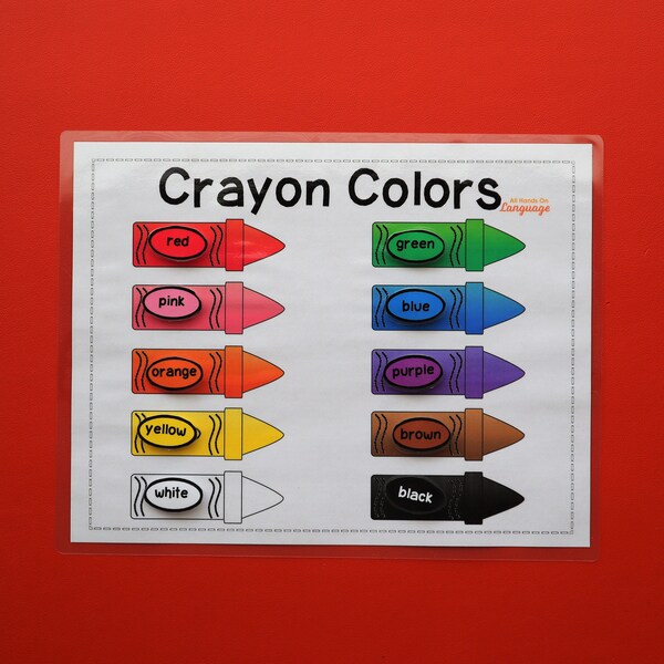 Colored Crayons - Etsy