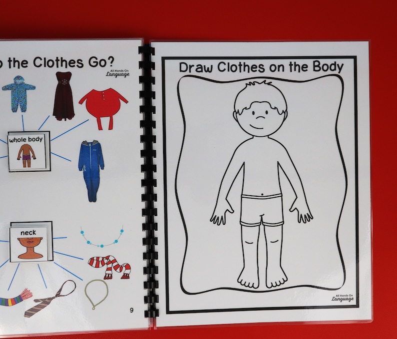 Clothes and My Body Interactive Book Set Darker Skin Male 30 - Etsy