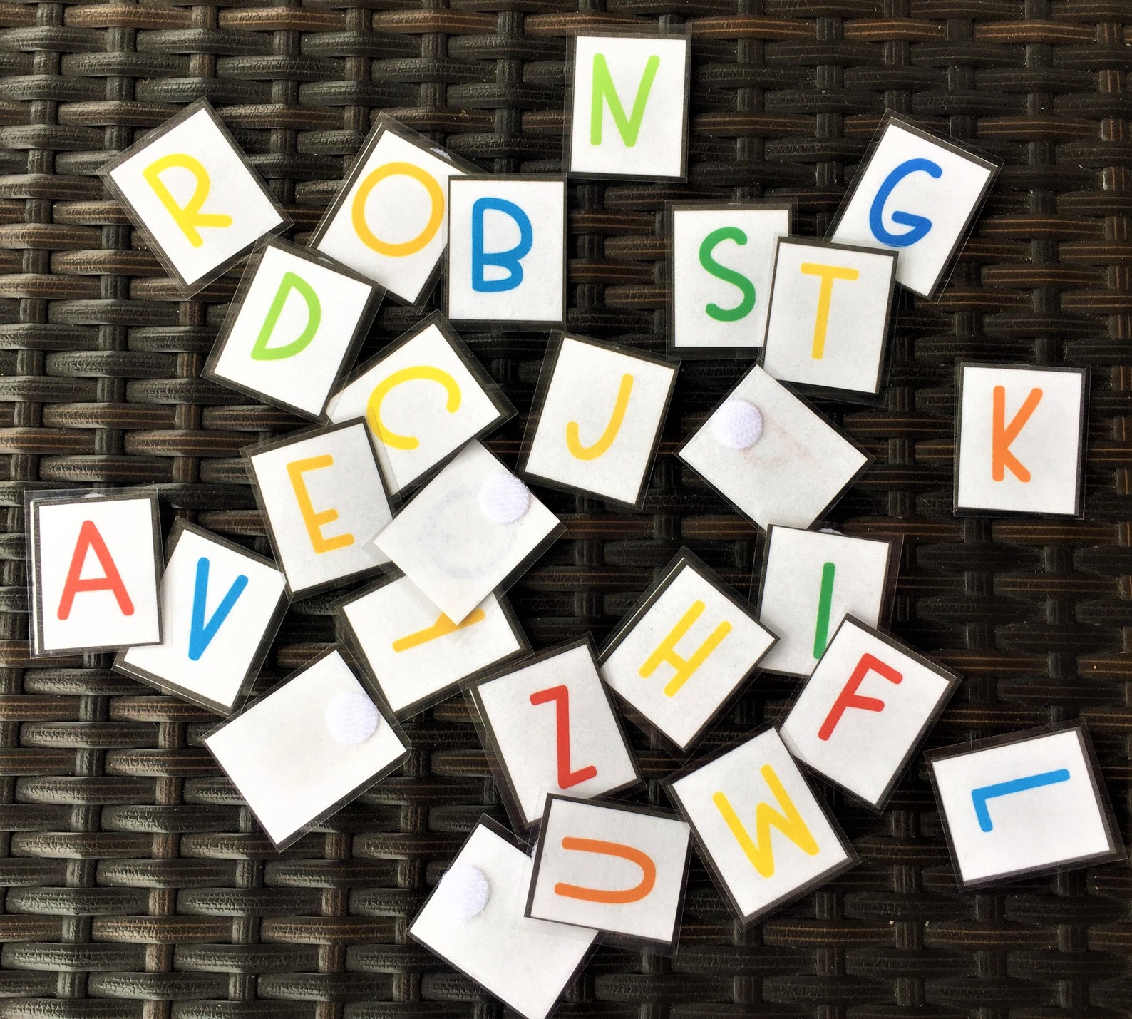 Uppercase Alphabet Matching Activity Match the Colorful - Etsy