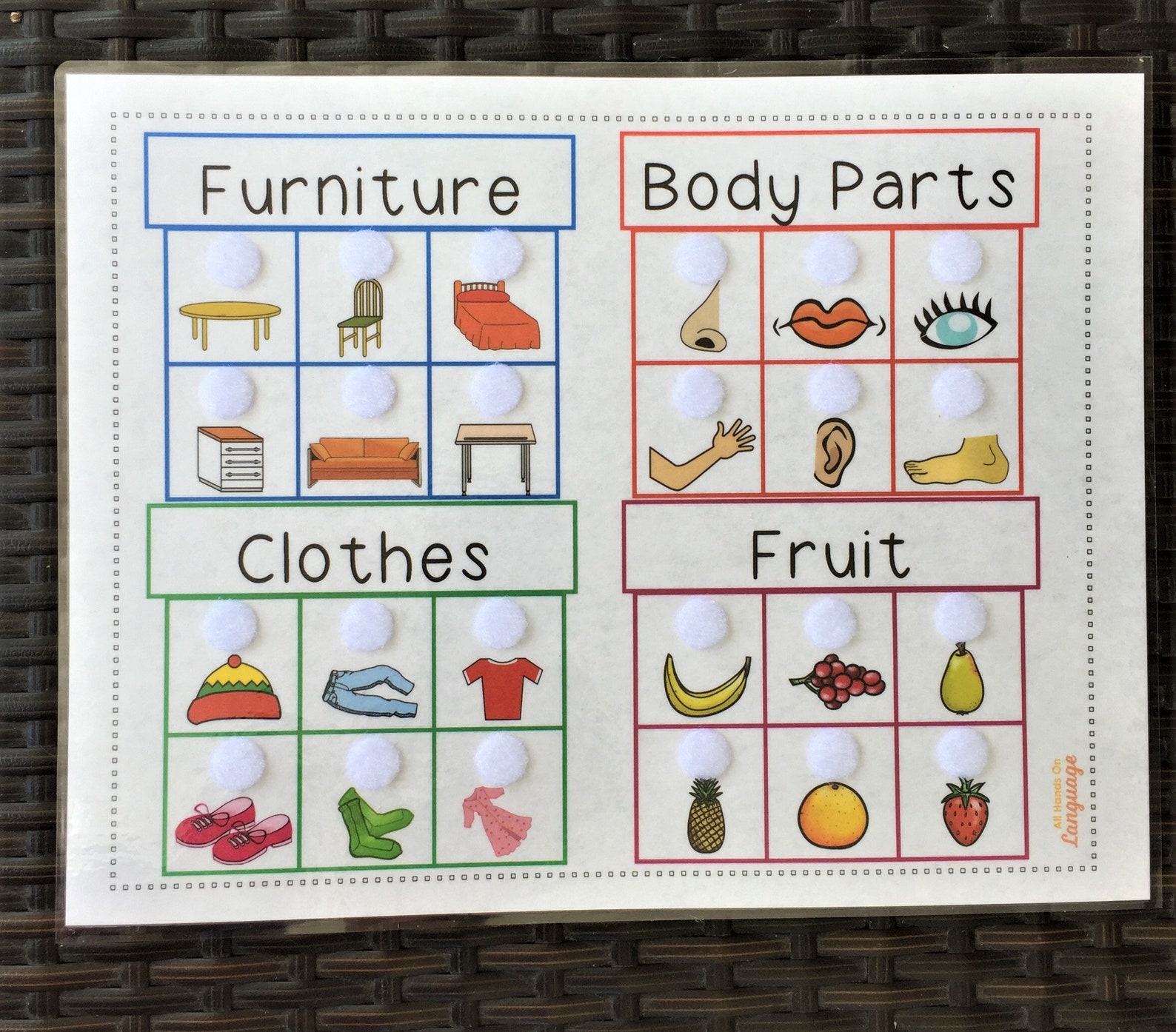 Category Matching Activity 4 Categories and 24 Pictures - Etsy