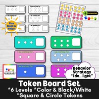 Dinosaur Themed Token Board, Token Economy Token System Reward Board ...