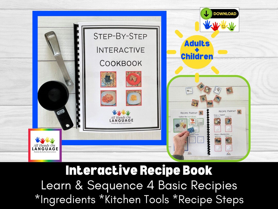Step-by-step Interactive Cookbook, Match Ingredients + Kitchen Tools ...