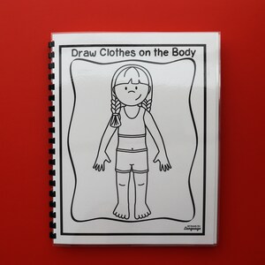 Clothes and My Body Interactive Book Set Lighter Skin Female, 30 ...