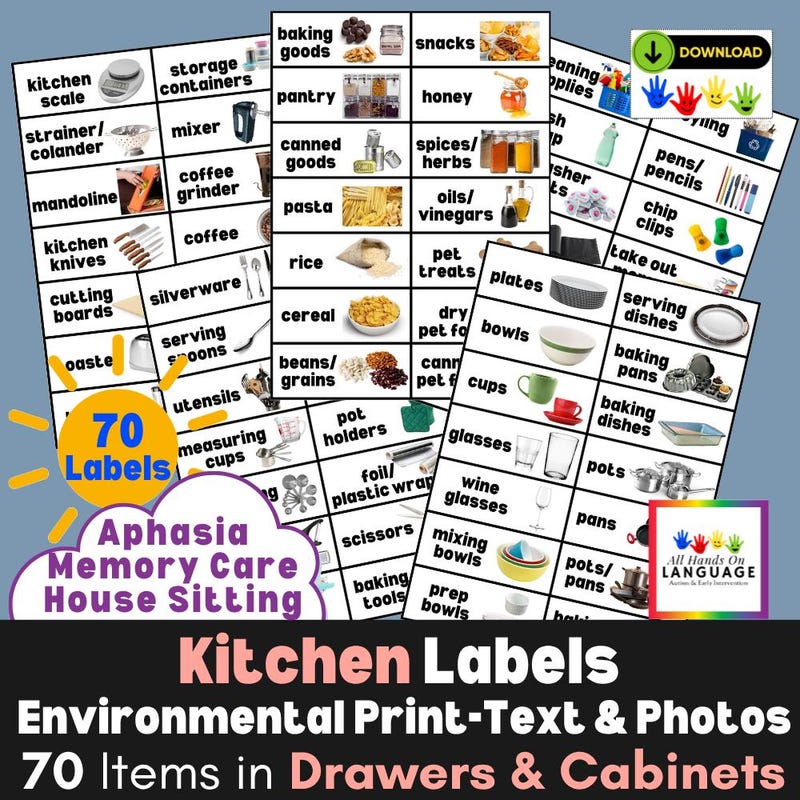 Kitchen Labels - Etsy