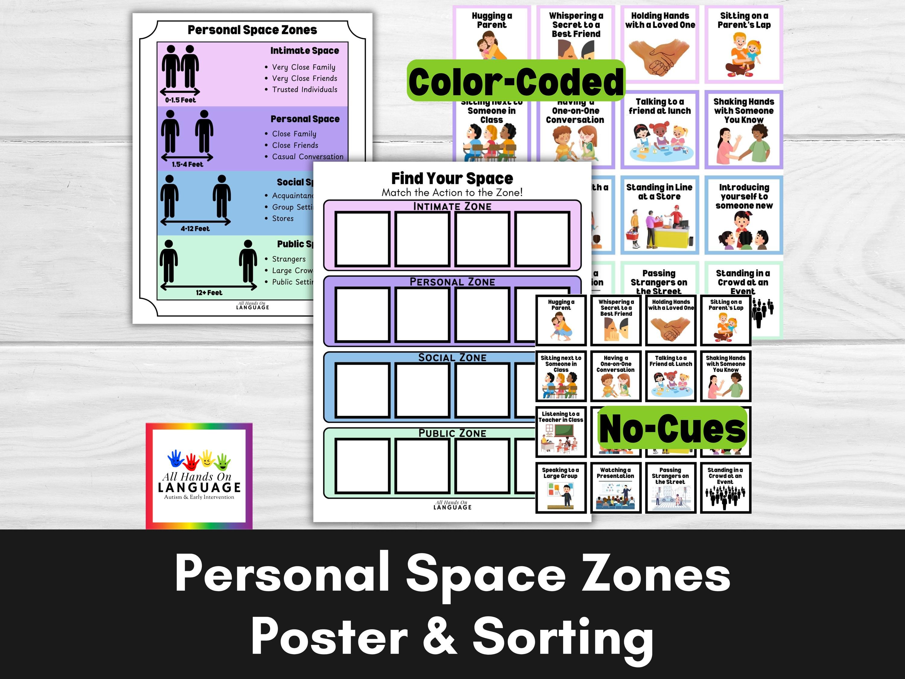 Special Education Social Skills Unit: Consent, Personal Space Support ...