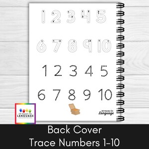 Pizza Numbers 1-10 Workbook: Trace, Count & Write (PDF Printable) - Etsy