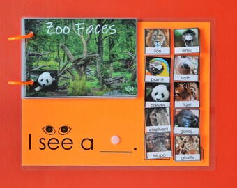 Zoo Activity Book - Etsy