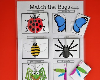 Bugs Preschool Printable - Etsy