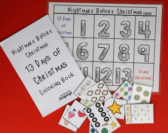 13 Days of Christmas Printable - Etsy