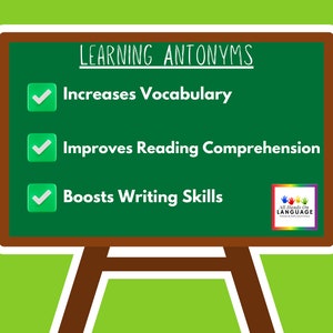 Set of 4 Interactive Antonym Matching Activity Sheets, 10 Opposite ...