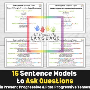 Sentence Building Guide: Speech Therapy, Special Education (PDF ...