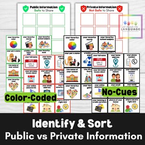 Special Education Social Health Unit Interactive Support Activities ...