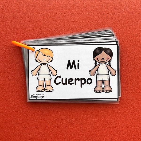 Spanish Body Parts - Etsy