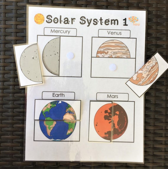 Hojas De Trabajo Del Alfabeto Del Sistema Solar Para Jardín De Infantes