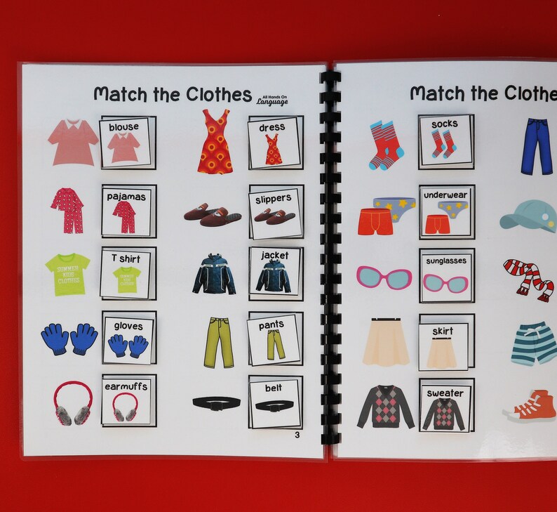 Clothes and My Body Interactive Book Set Darker Skin Male 30 - Etsy