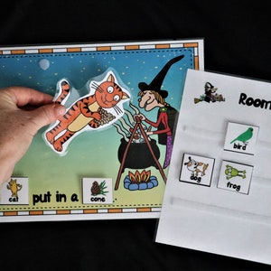 Room on the Broom Story Companion Set: Sequencing, Sentence Building ...