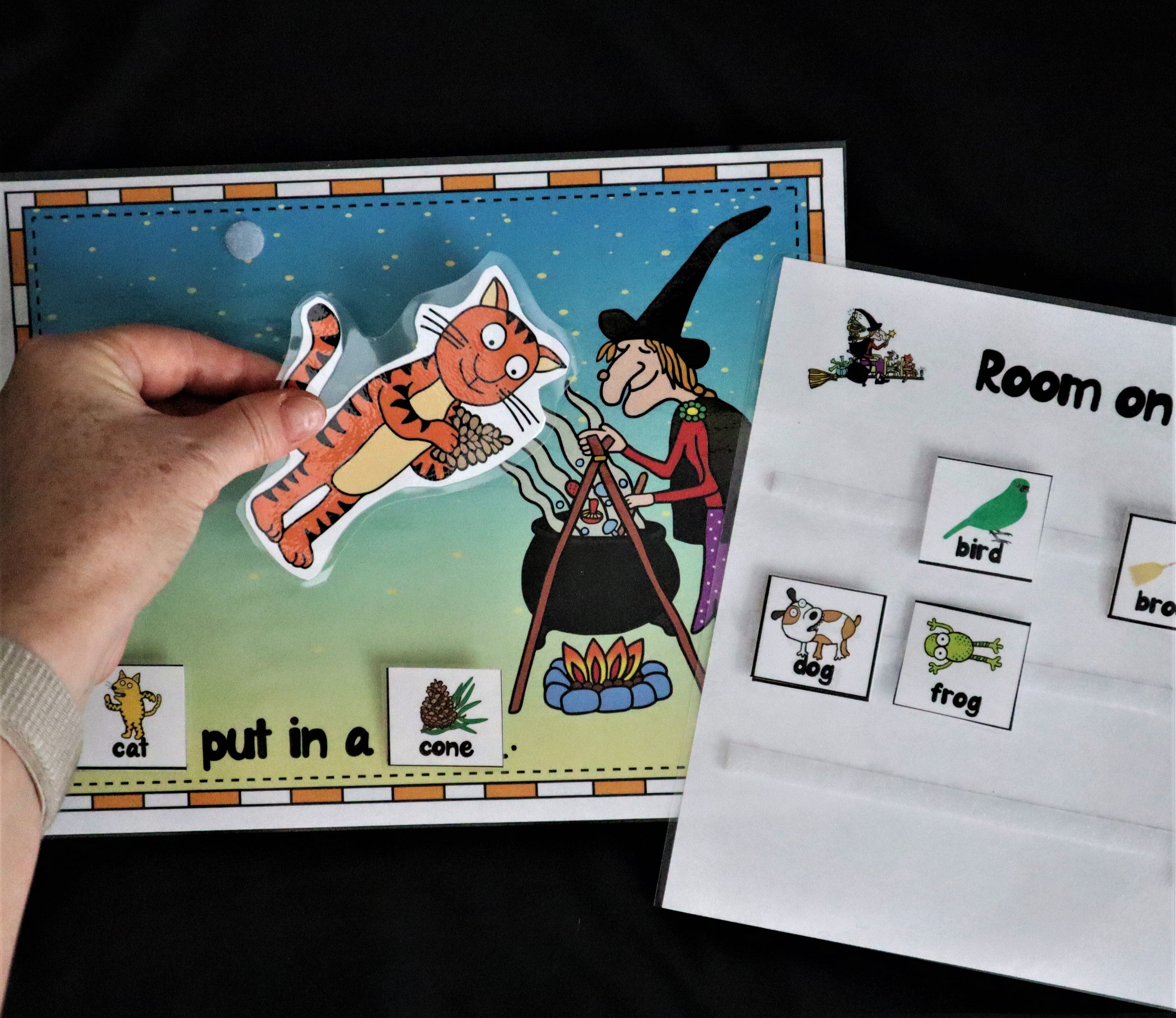 Room on the Broom Story Companion Set for Sequencing - Etsy UK