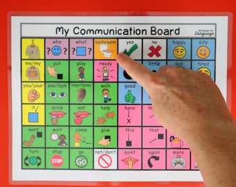 Toys & Games Learning & School Aided Language Pre Verbal ASL Non Verbal ...